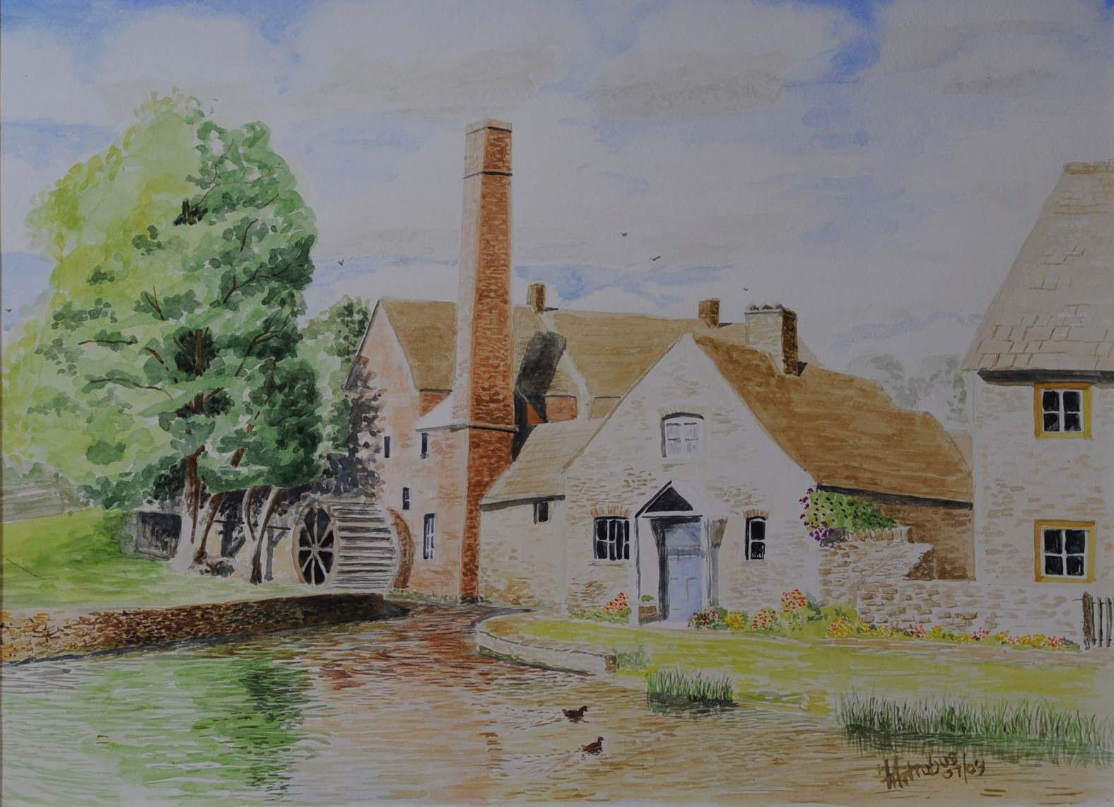 The mill Lower Slaughter - SAA