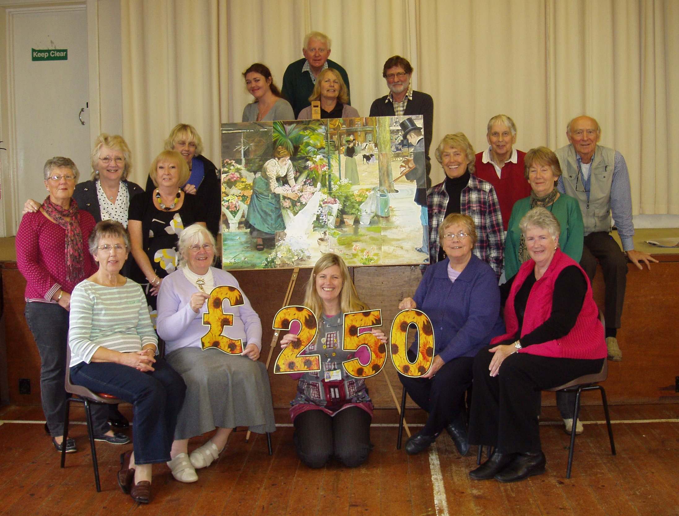 Montage Painting By Group Members - SAA