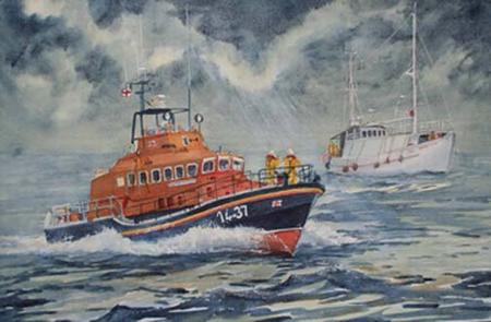 Margaret Wiles – The Betty Huntbatch abeam the Grenna Star - SAA