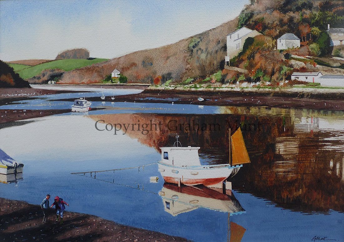 Graham Munt – Looe river - SAA