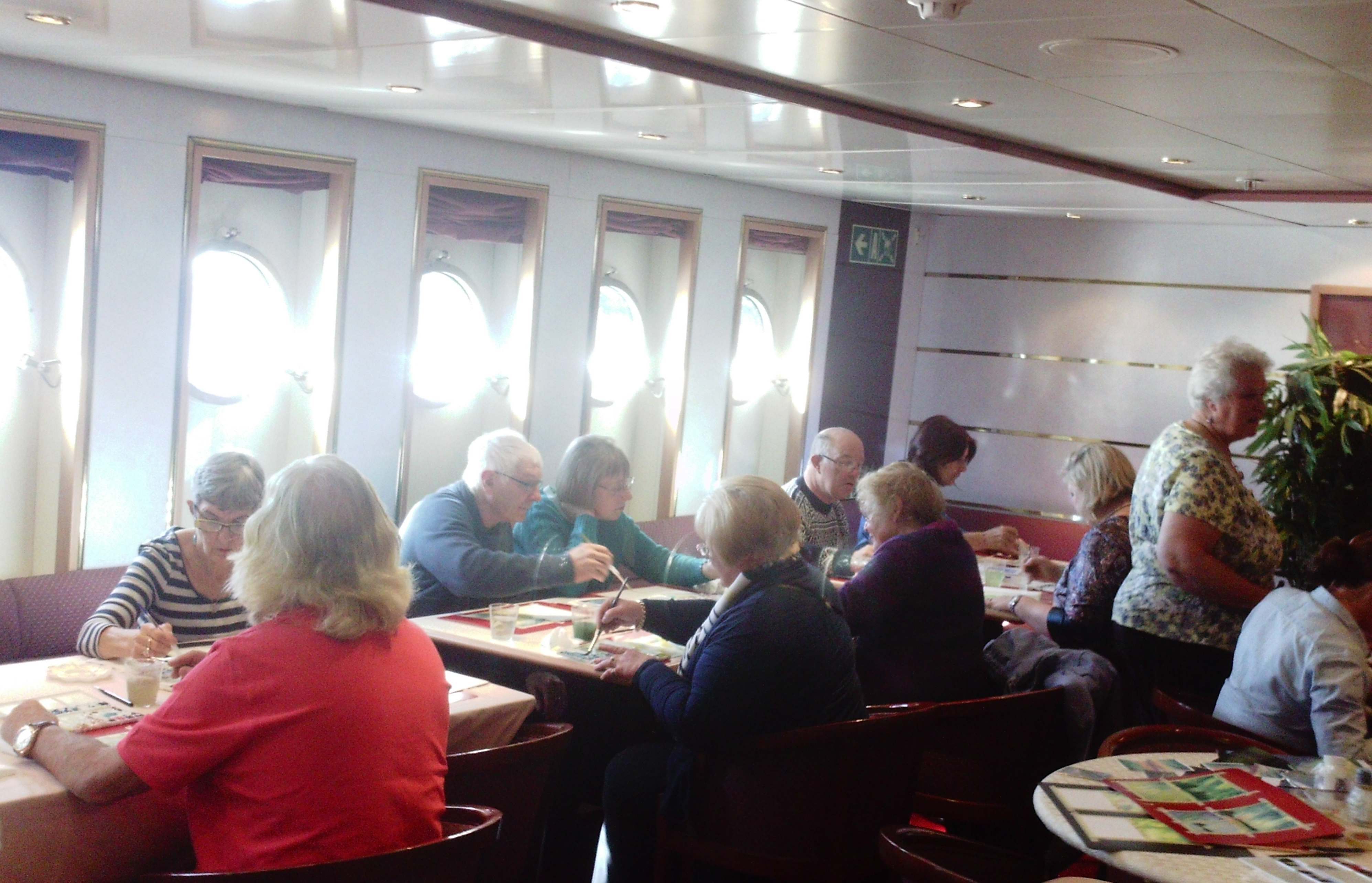 Nina Pickup – Teaching on MV Azores, May 2015 - SAA