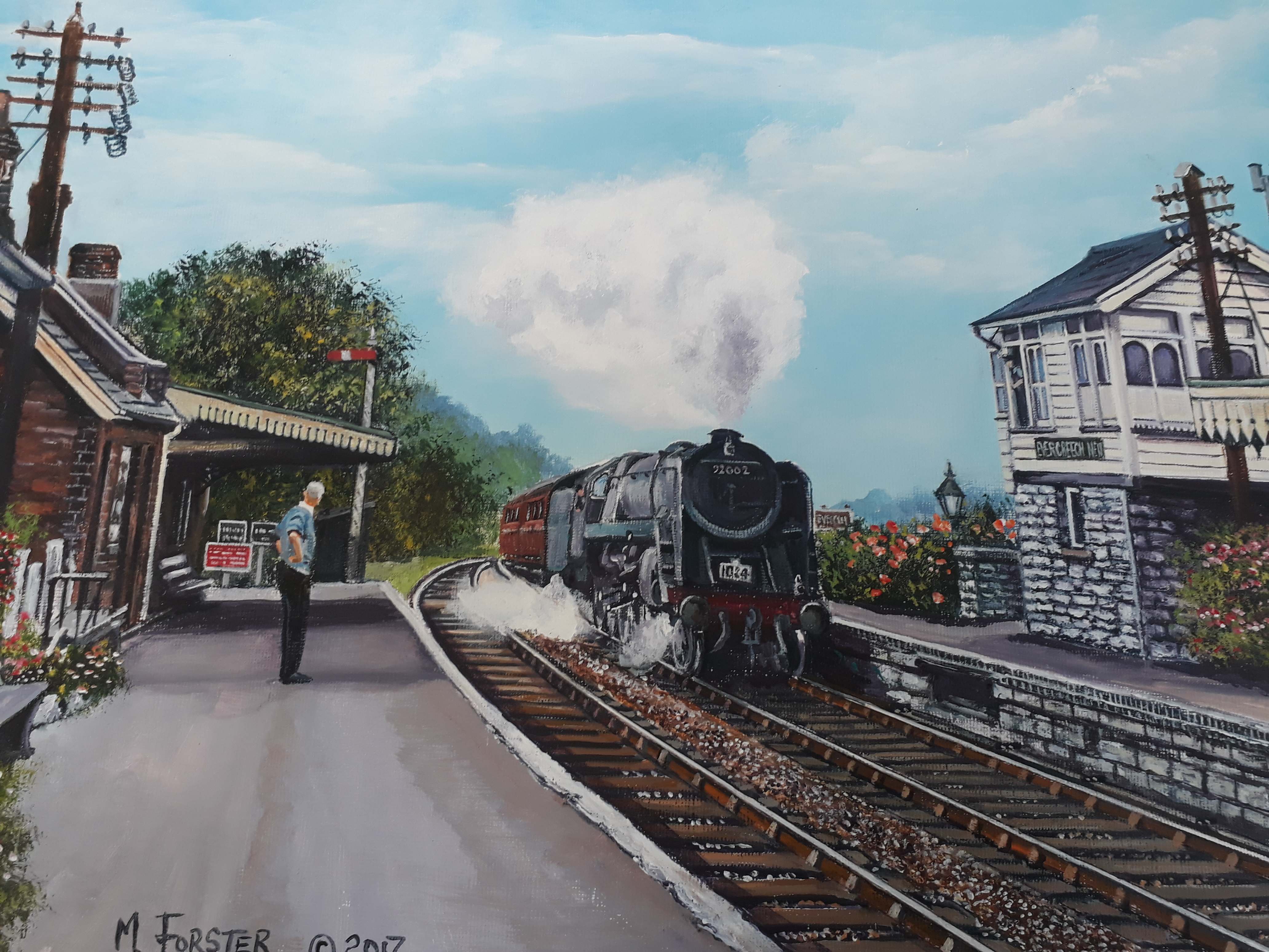 Martin Forster – Evercreech New Station in the 1960s - SAA