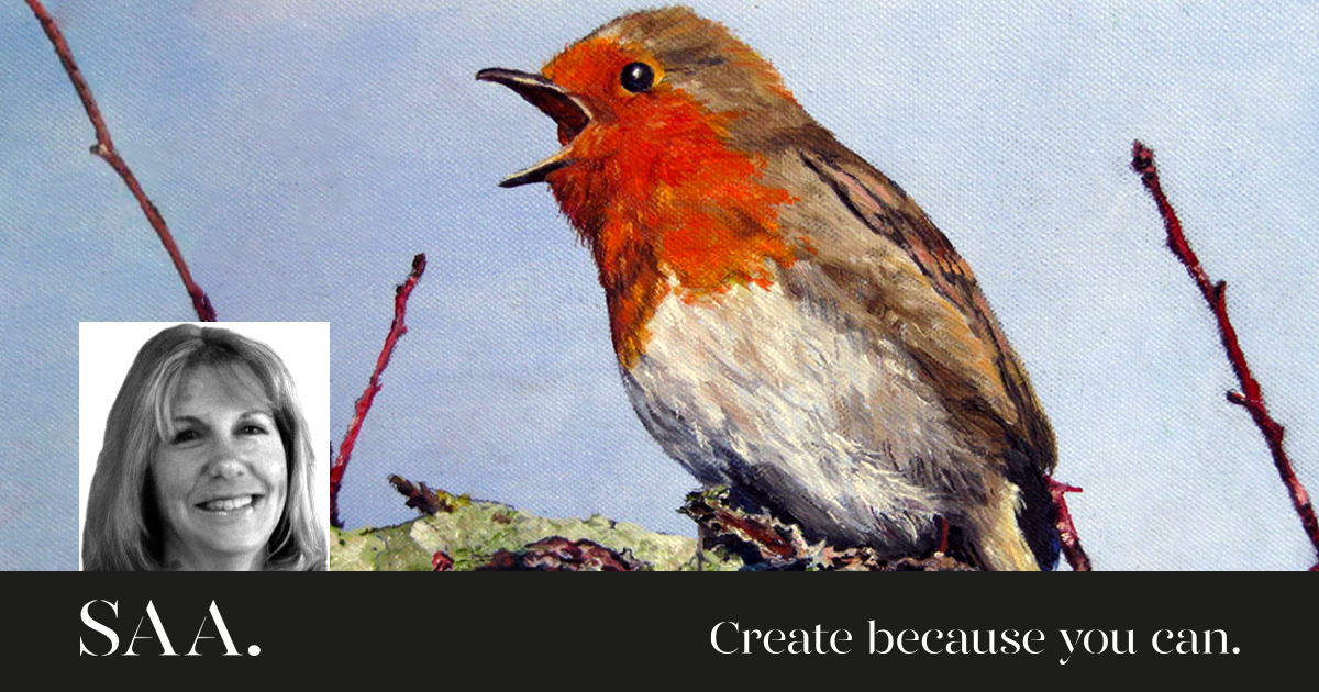 How to Paint a Robin in Oils with Freya Dalgleish - SAA