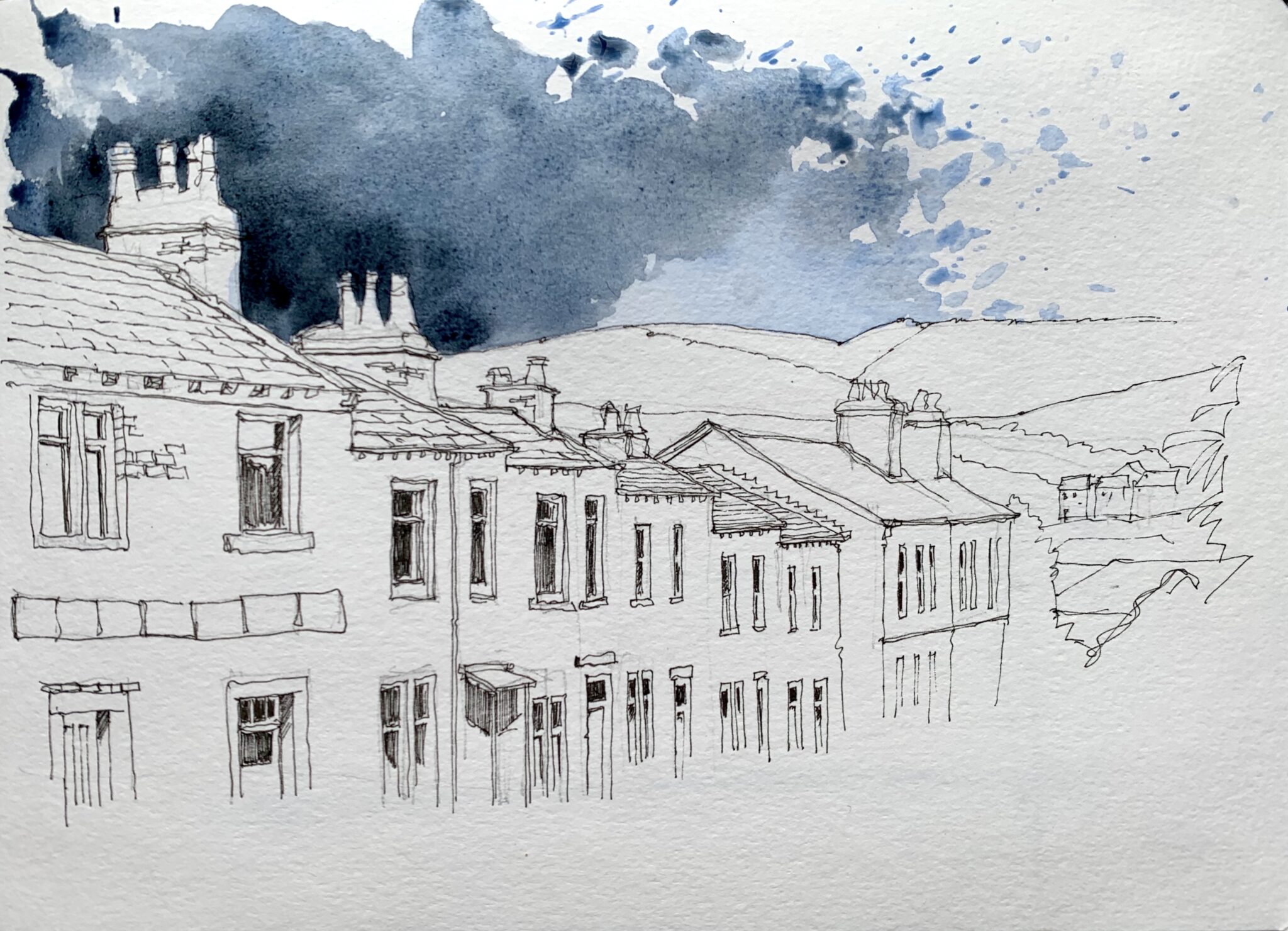How to create a Line & Wash Drawing with John Harrison - SAA