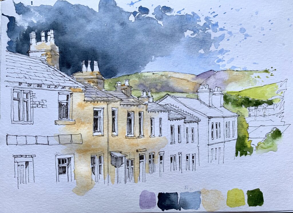 How to create a Line & Wash Drawing with John Harrison - SAA