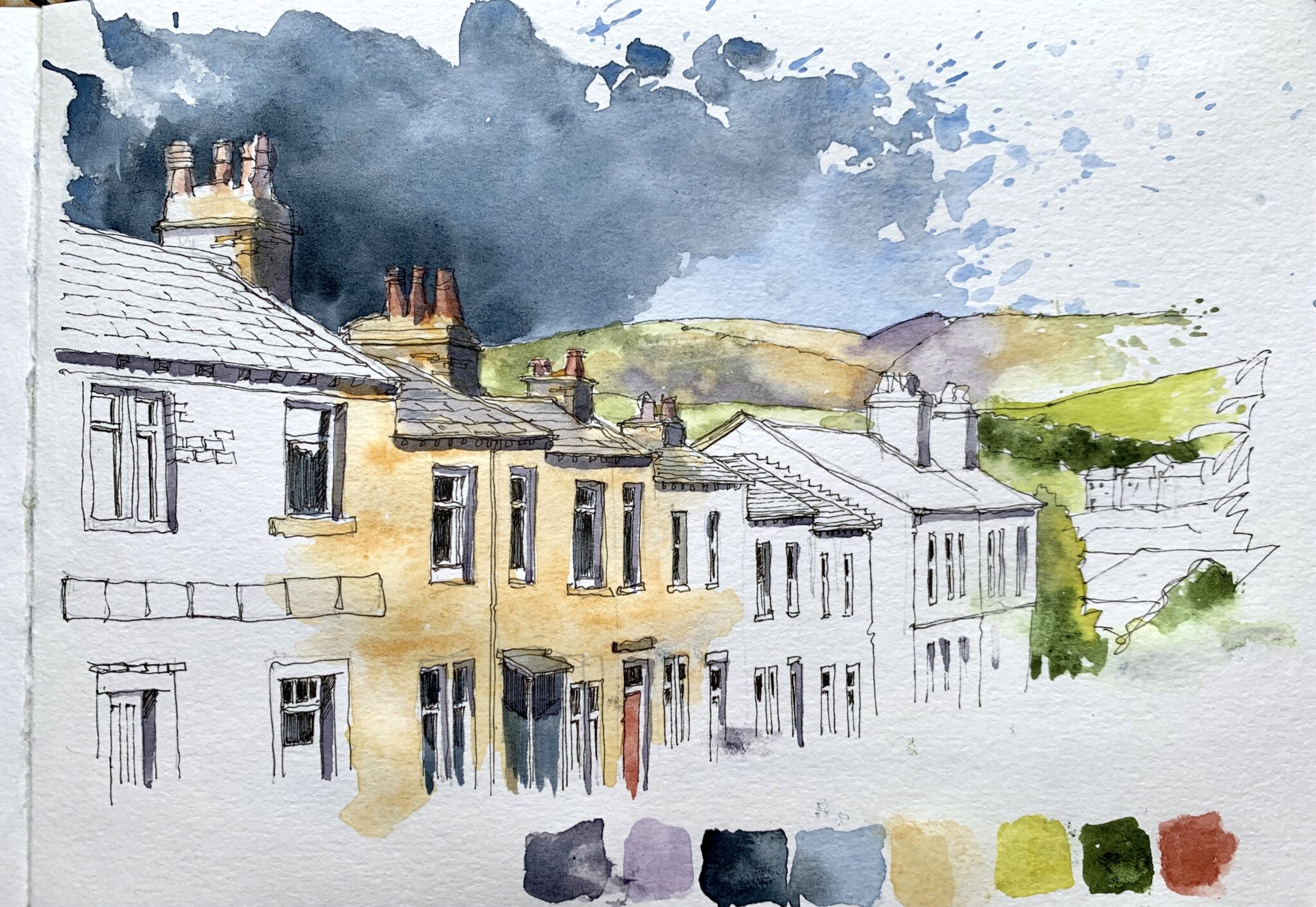 How to create a Line & Wash Drawing with John Harrison - SAA