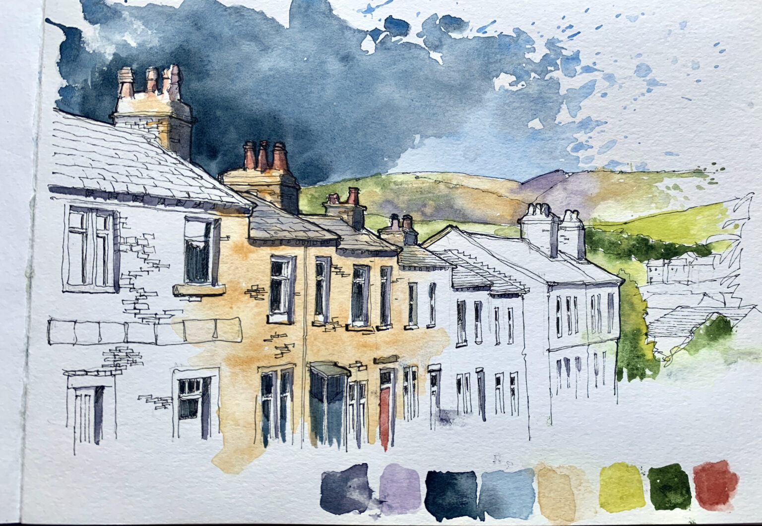 How to create a Line & Wash Drawing with John Harrison - SAA