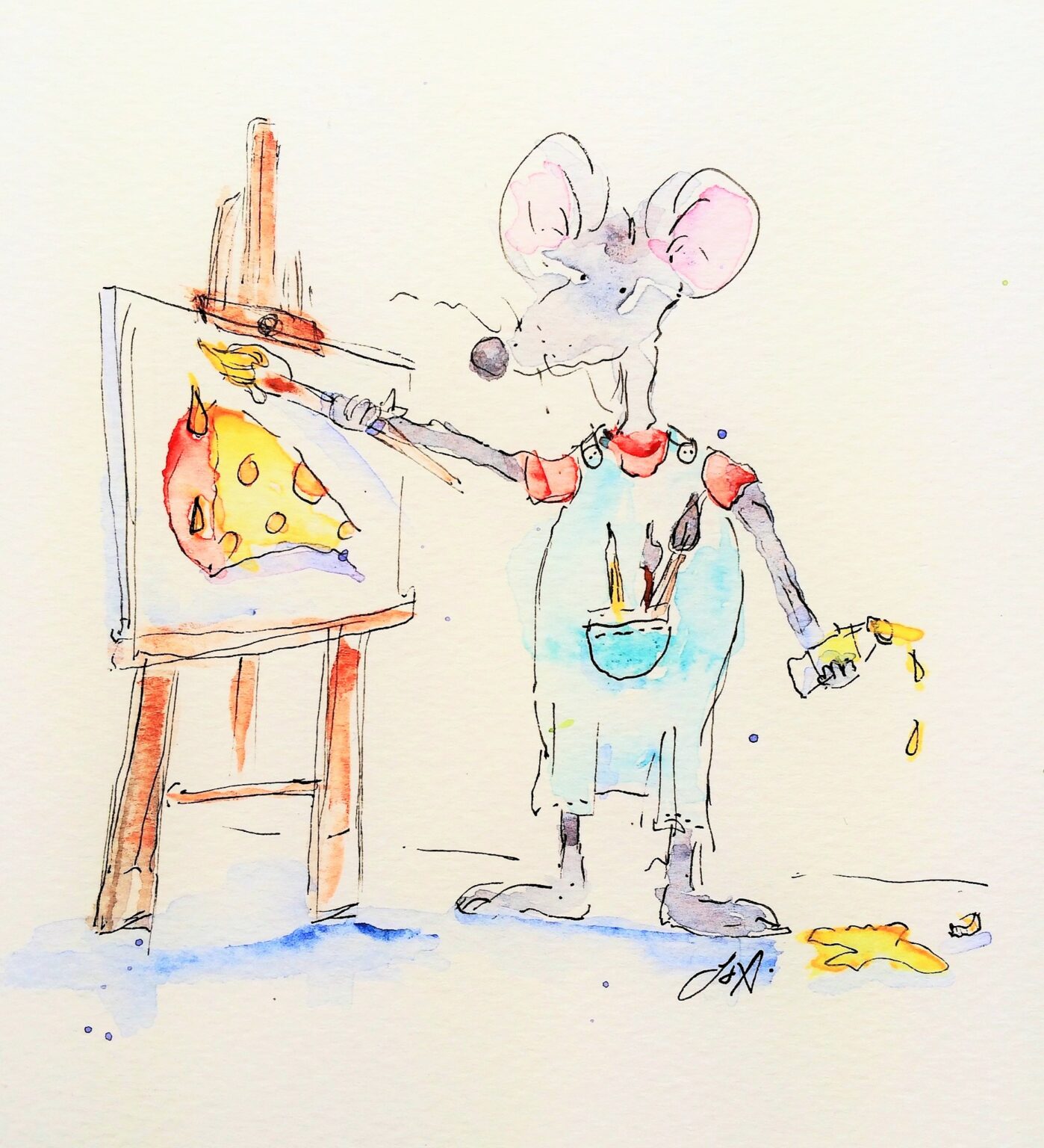 My journey to becoming a professional artist by Jo Allsopp - SAA