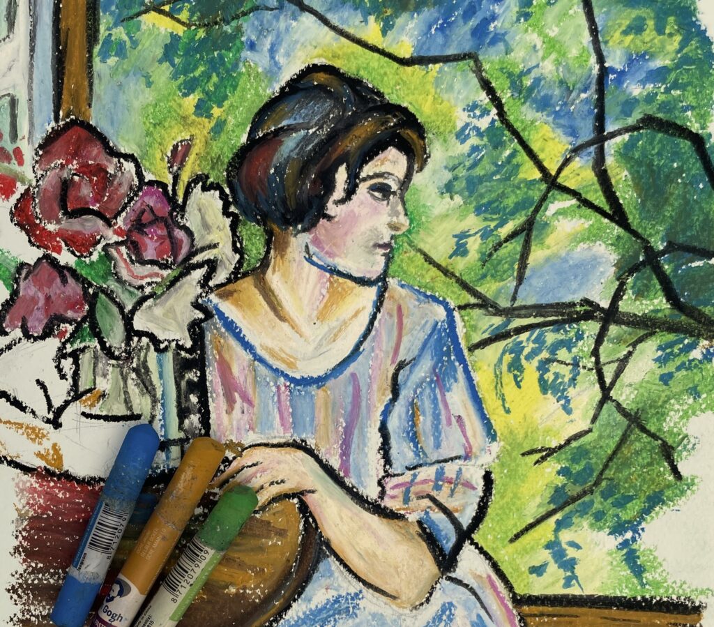 Challoner Spokes – Workshop for Art Groups: Portraits of Suzanne ...