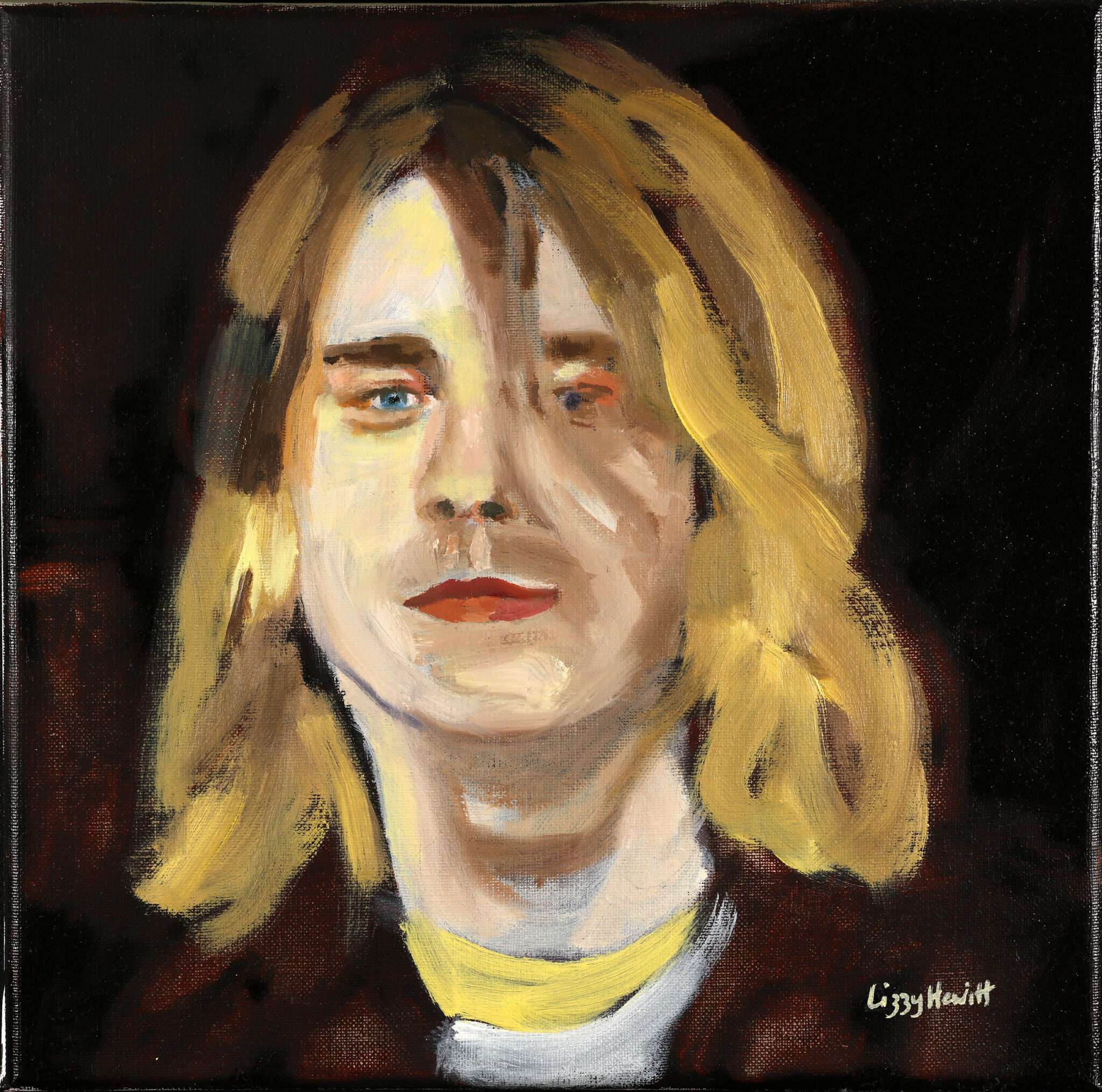 Elizabeth Hewitt – Kurt Cobain Portrait (Tribute to Kurt Cobain) - SAA
