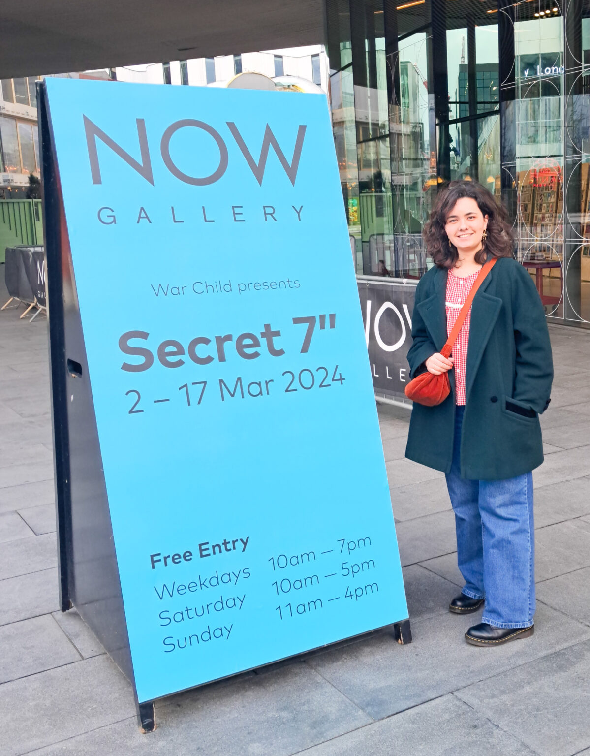 Secret 7 Exhibition and Gallery Visit | Evie Sanger-Davies